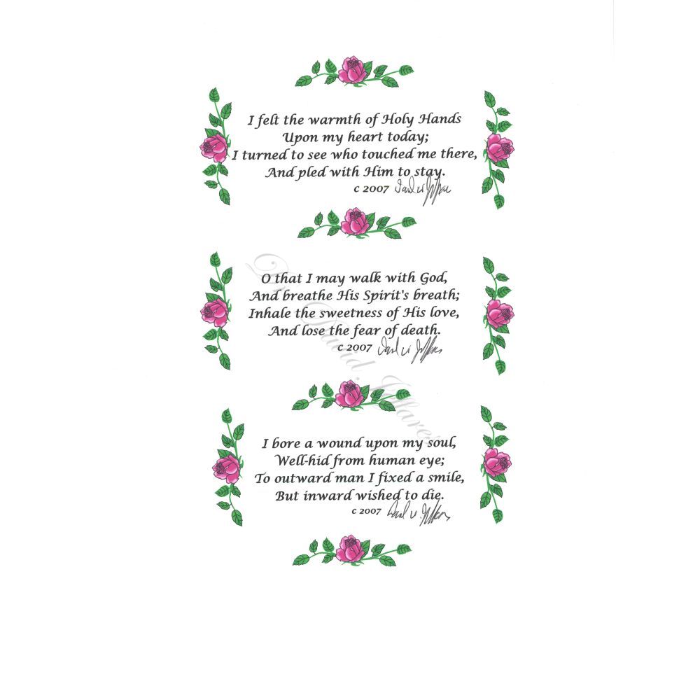 Three Poems – Graphic Print | DrDavidJeffares.com